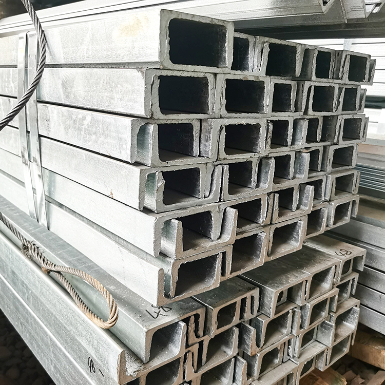 Galvanized Cold Bending U-Channel Profile Steel Beam Steel Channel ...